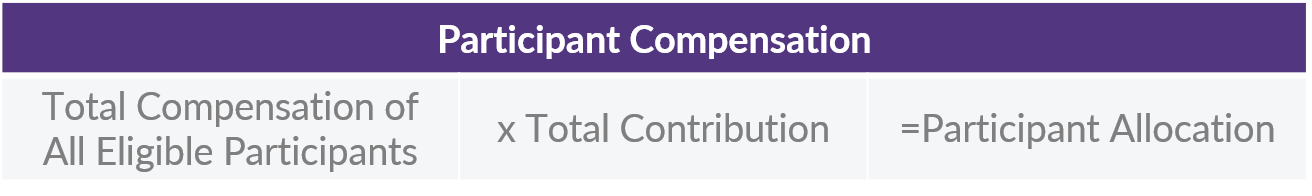 Profit Sharing Allocation Methods | DWC